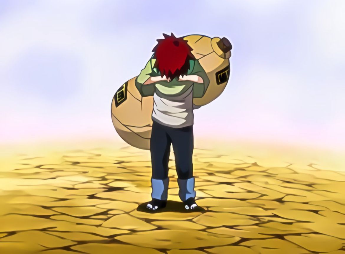 Gaara Standing Alone