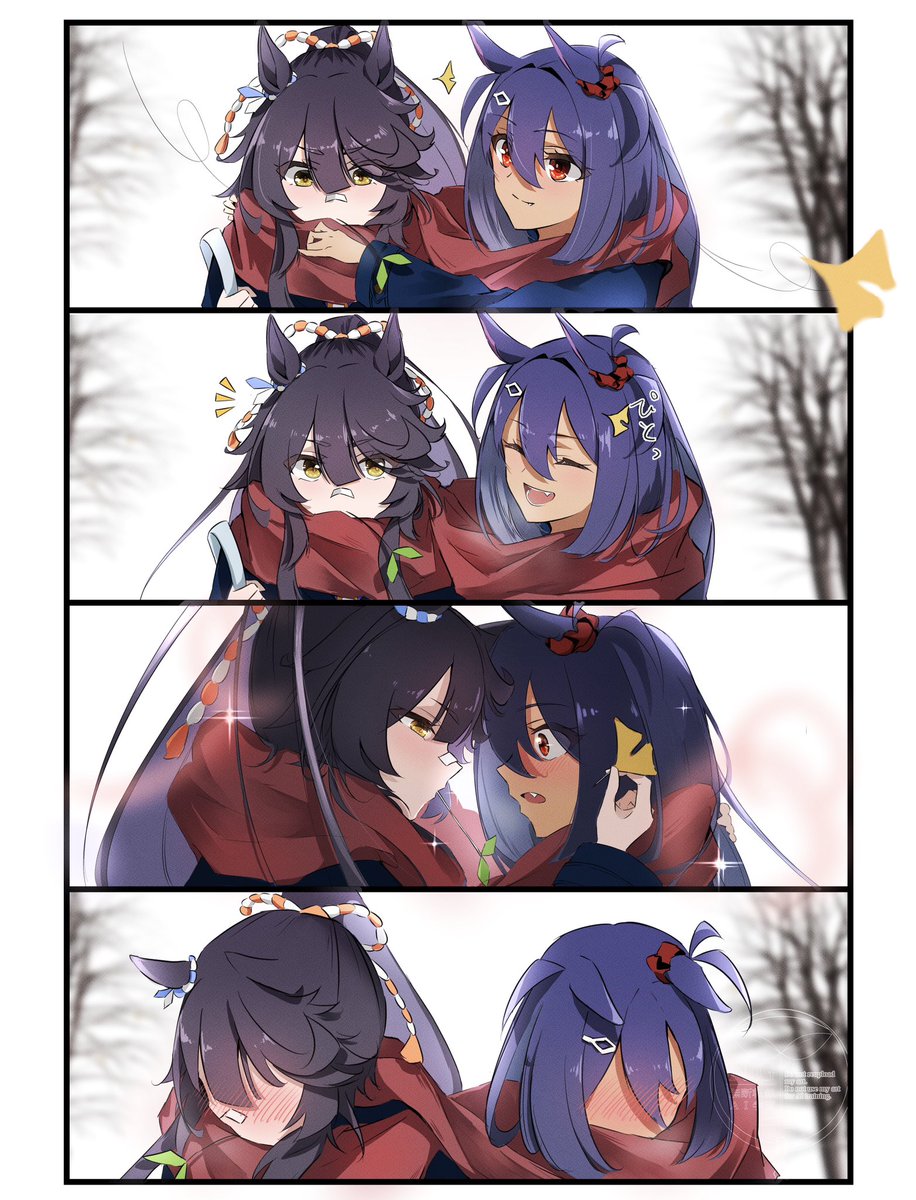 ウマ娘「魂が写り込んじゃった #ウマ娘 」しゅき@C106土曜日西【お12a】の漫画