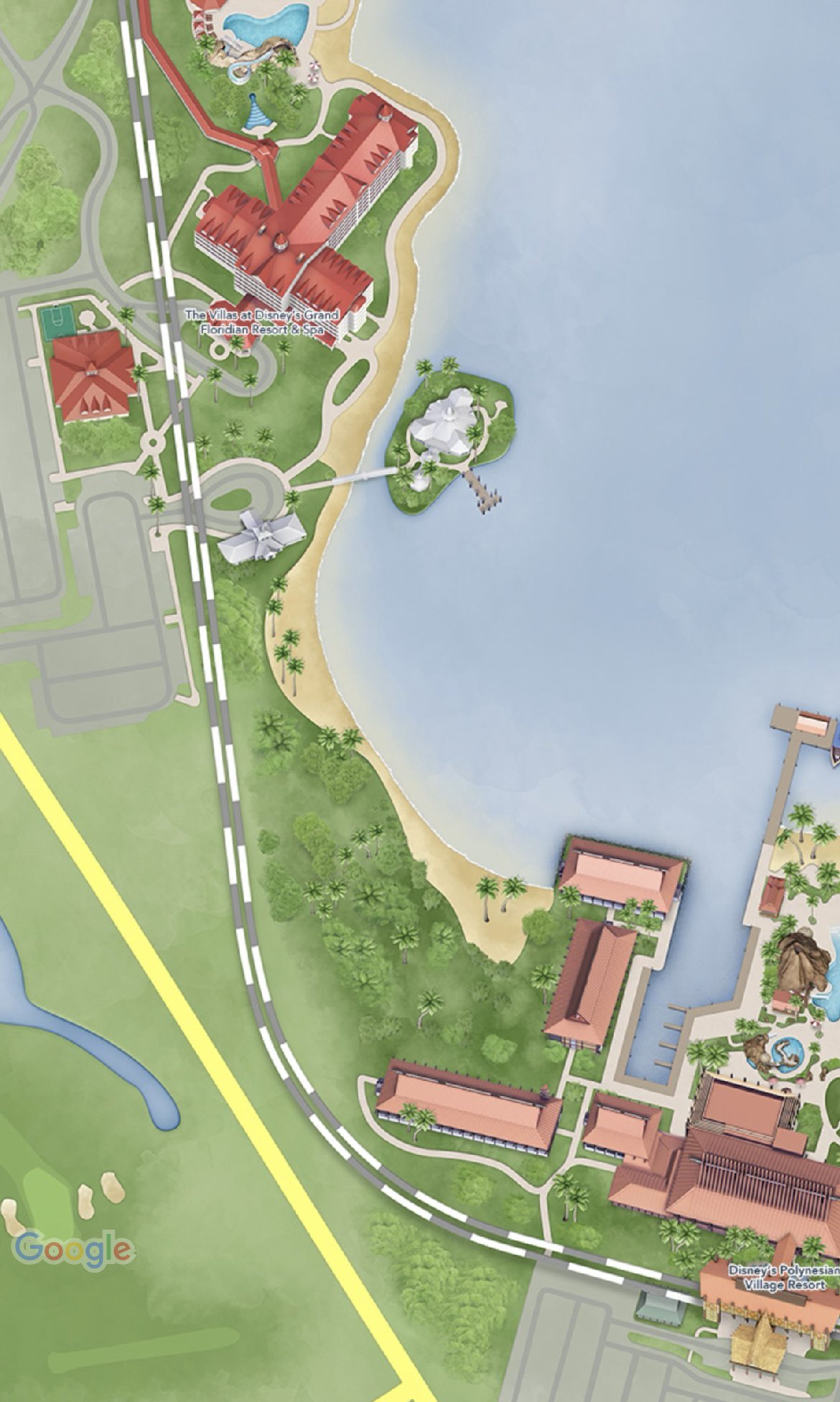 Disney Polynesian Resort Villas Map Beach Construction Makes Progress