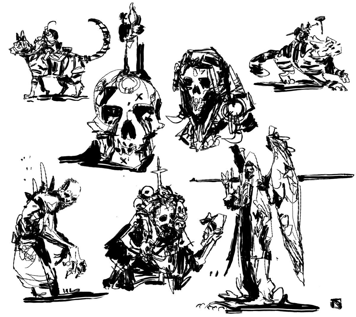 「Still stuck in Halloween mode it seems 😆 」Gareth Daviesの漫画