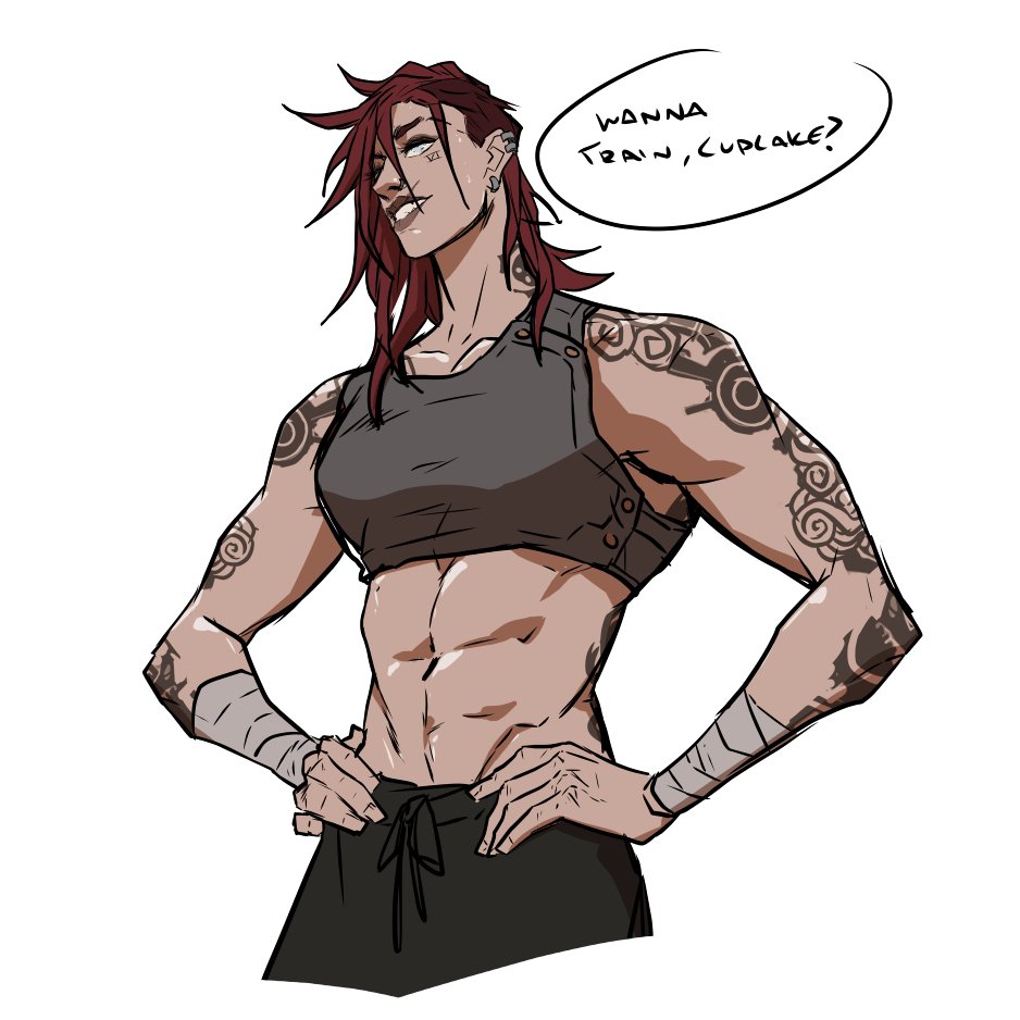 「I need vi showing up for the battle in a neckbrace after bei」Ash(TALYN ...