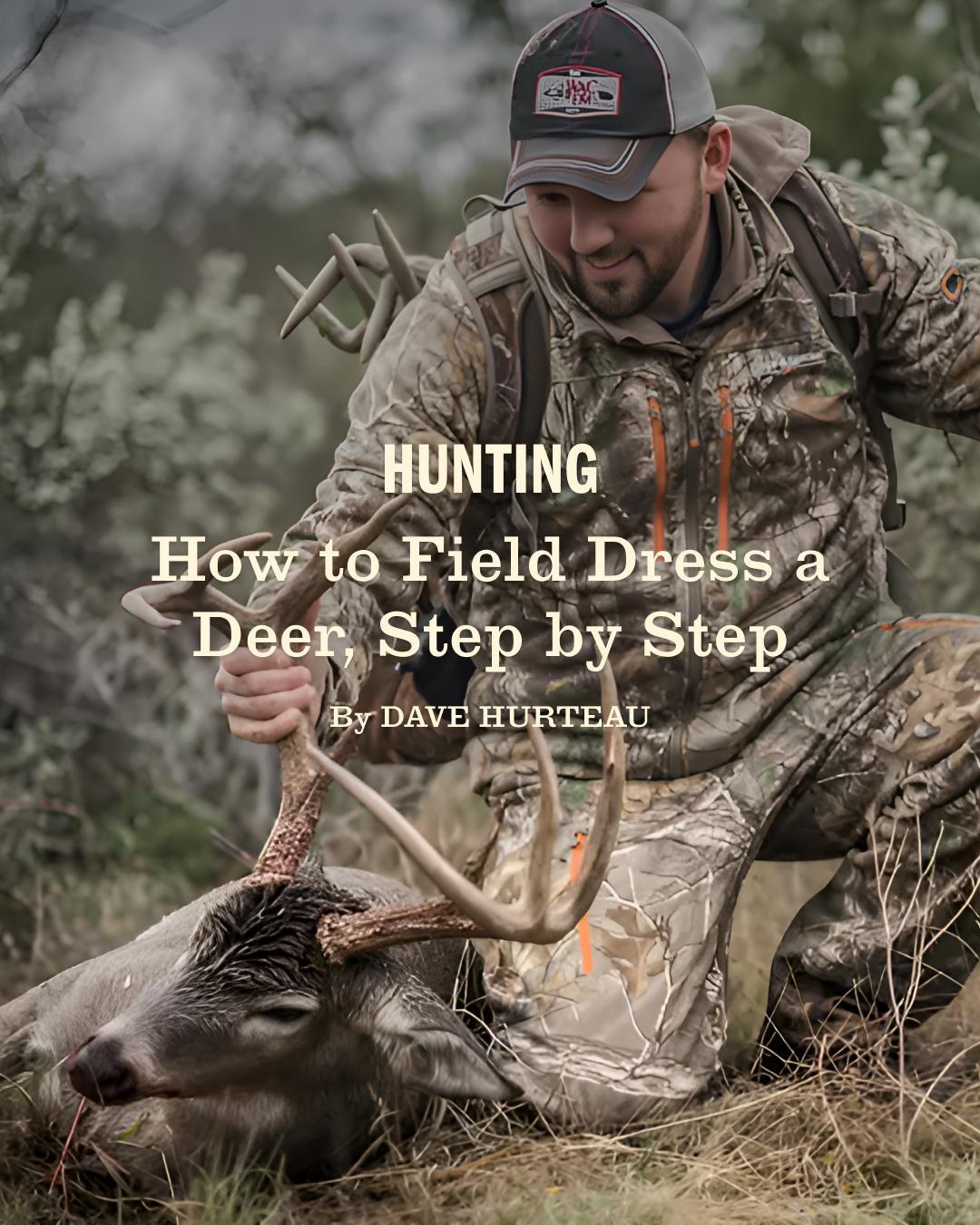 Field Dressing A Deer On Steps Field Dressing Butchering Deer Book By