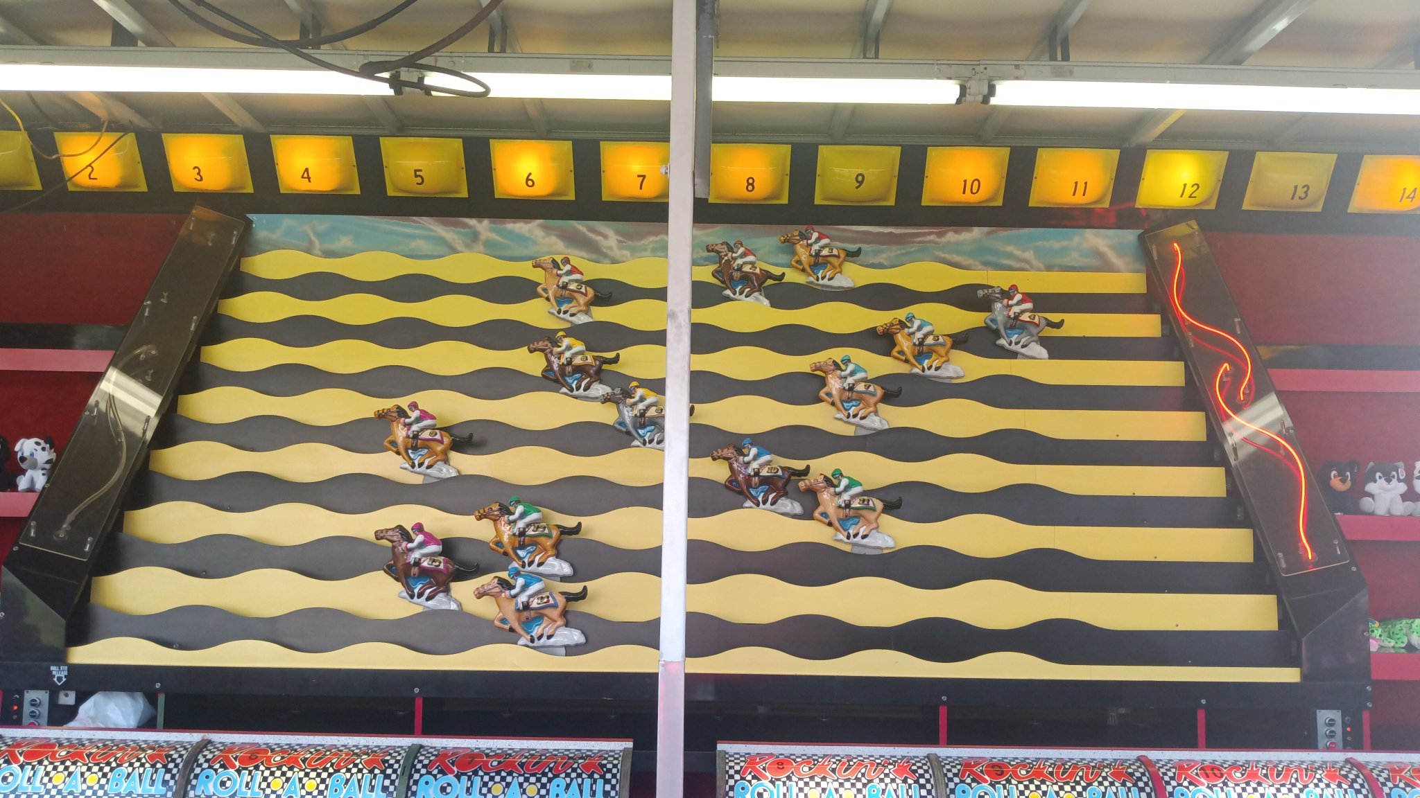 Carnival Game Horse Race Carnival Horse Race Game Hi Res Stock