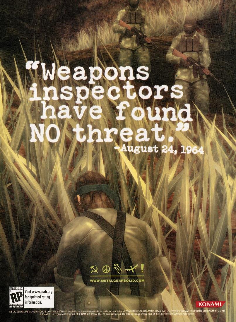 Mgs War Quotes 10 Quotes From The Metal Gear Solid Franchise That We