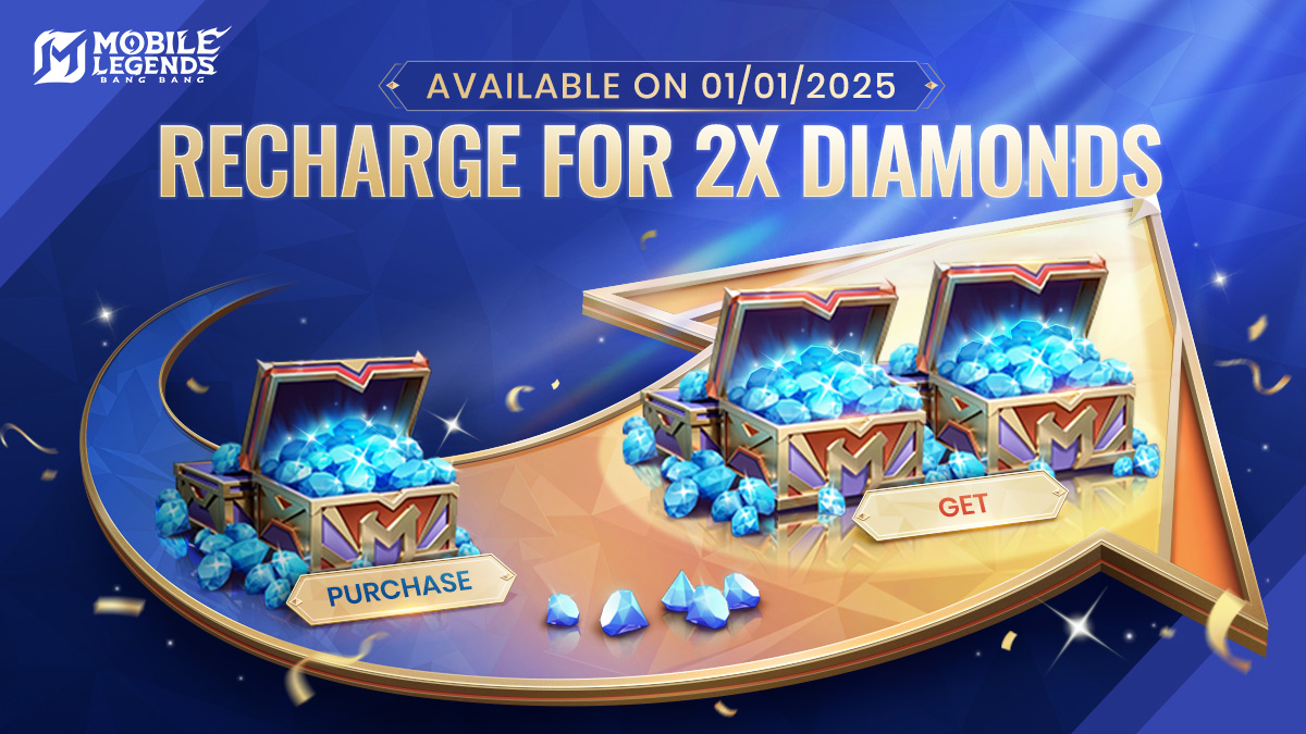 MLBB Double Diamonds on First Recharge event is set to launc ...