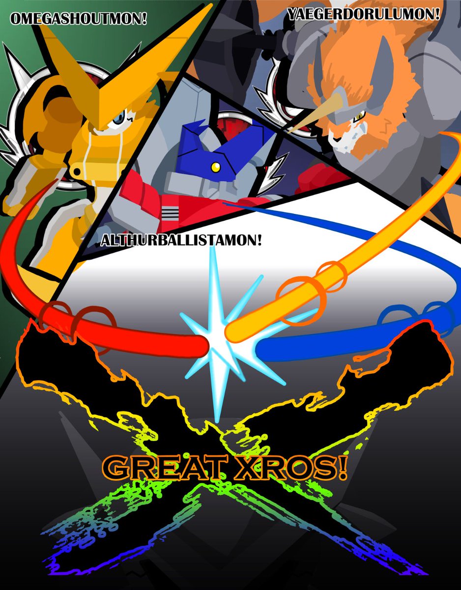 Omegashoutmon Sprite 3D Models From Digimon Linkz (and By Extension