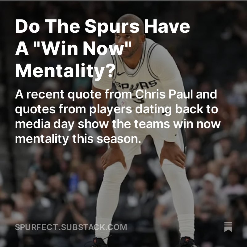 Spurs Win Quotes SPURFECT On X: "New Article By @MattLerma_PS Do The