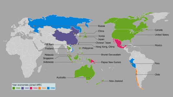 🧵 Map Revison: ASIA • Political and Economic Groupings • Trade and ...
