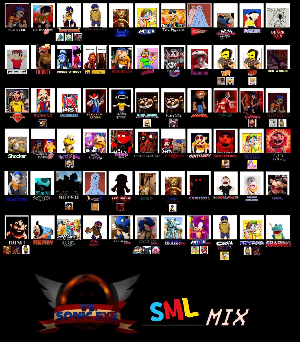 ok guys this is real official vs sonic.exe sml mix i got changes my ...