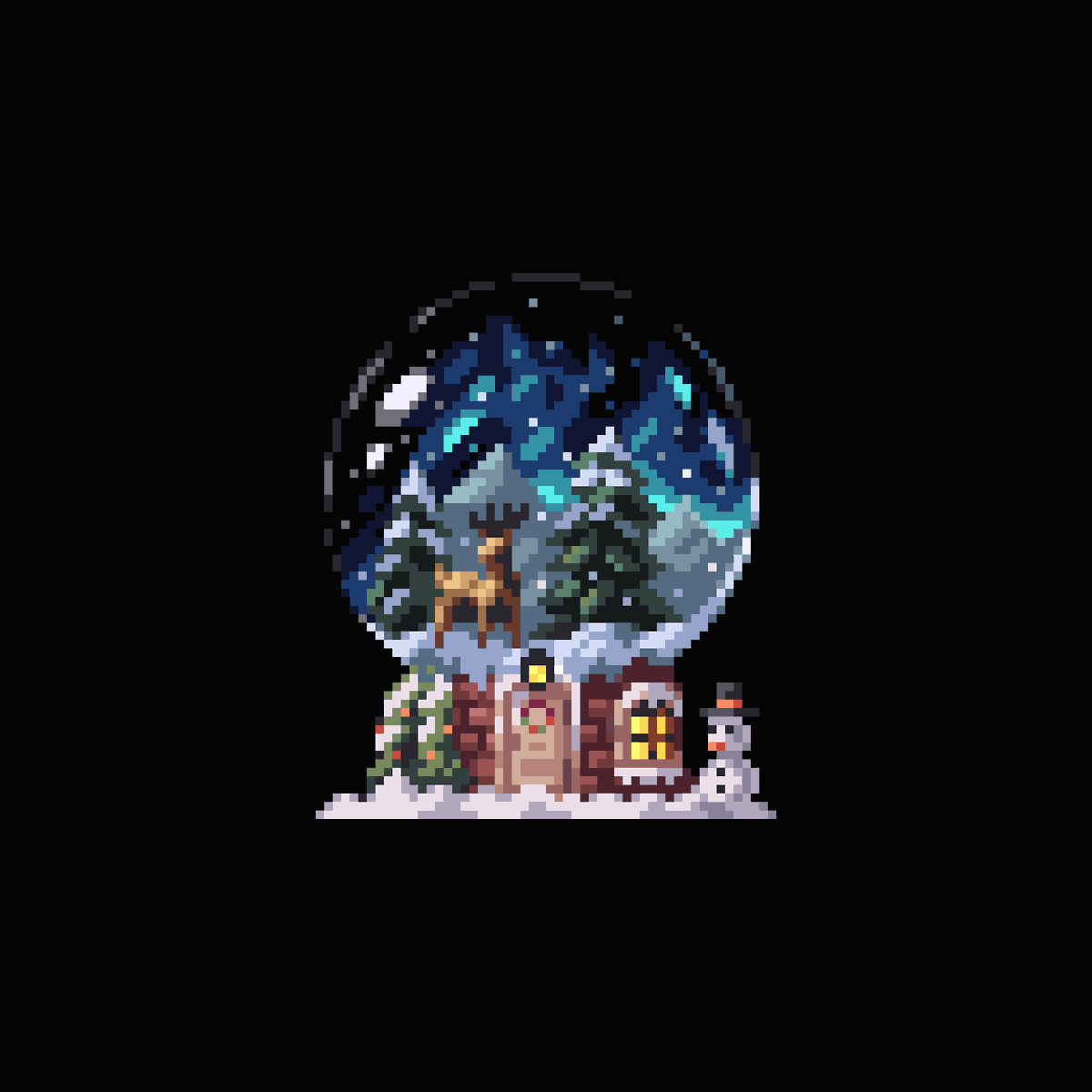 Christmas drawings😊 #pixelart