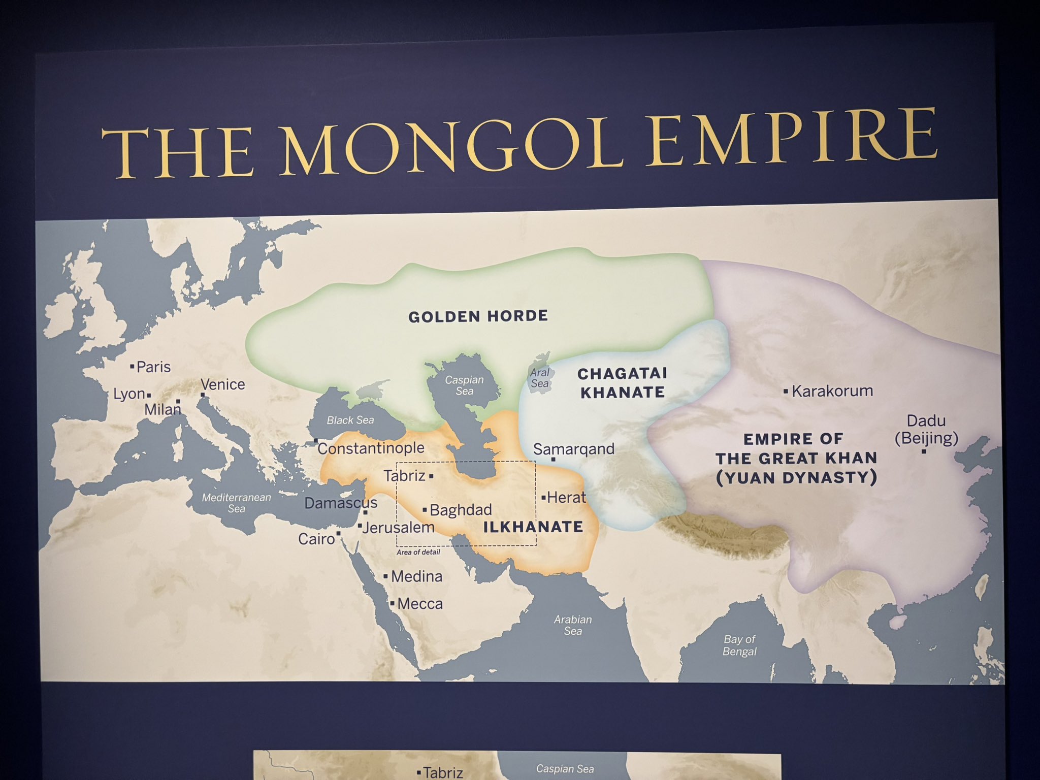 Mongol Empire Khanates Map The Mongol Empire Map | Living Room Design