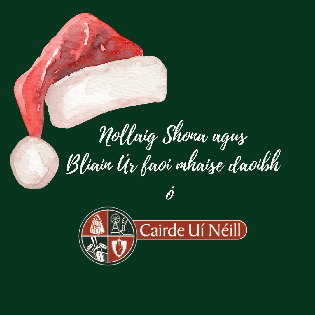 Banner Shona Bhliain Nua Png 🎅🤶Nollaig Faoi Shéan Agus Faoi