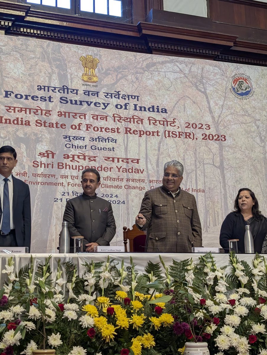 India State of Forest Report (ISFR 2023). The biennial India State of ...