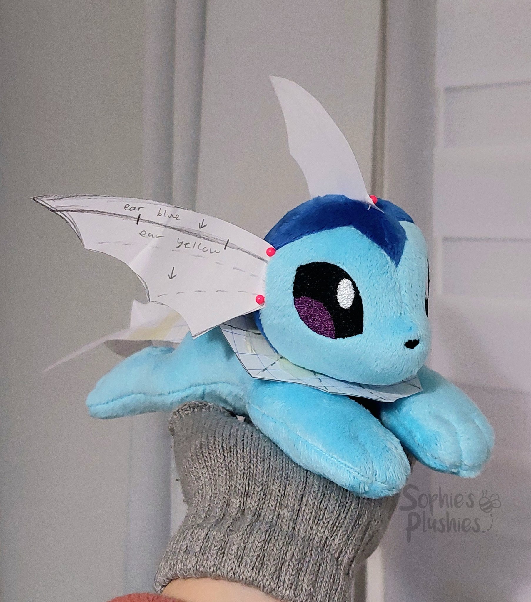Pokemon Vaporeon Plush Patterns