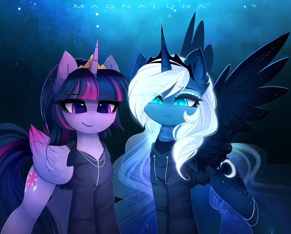 Princesa Luna Con Sus Princess Luna My Little Pony Image By