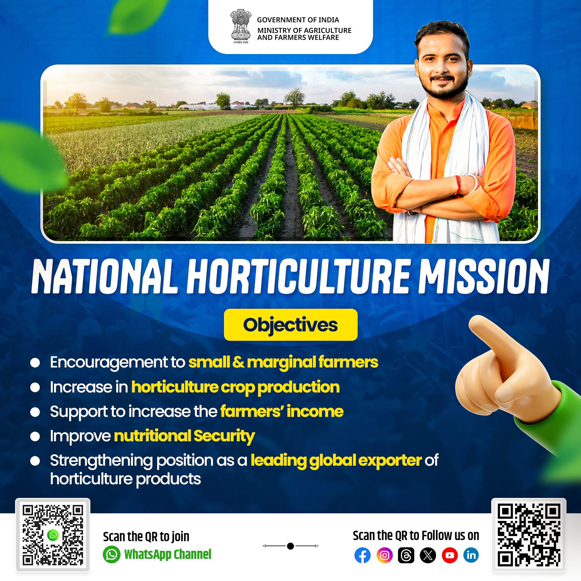 Horticulture Mission Logo