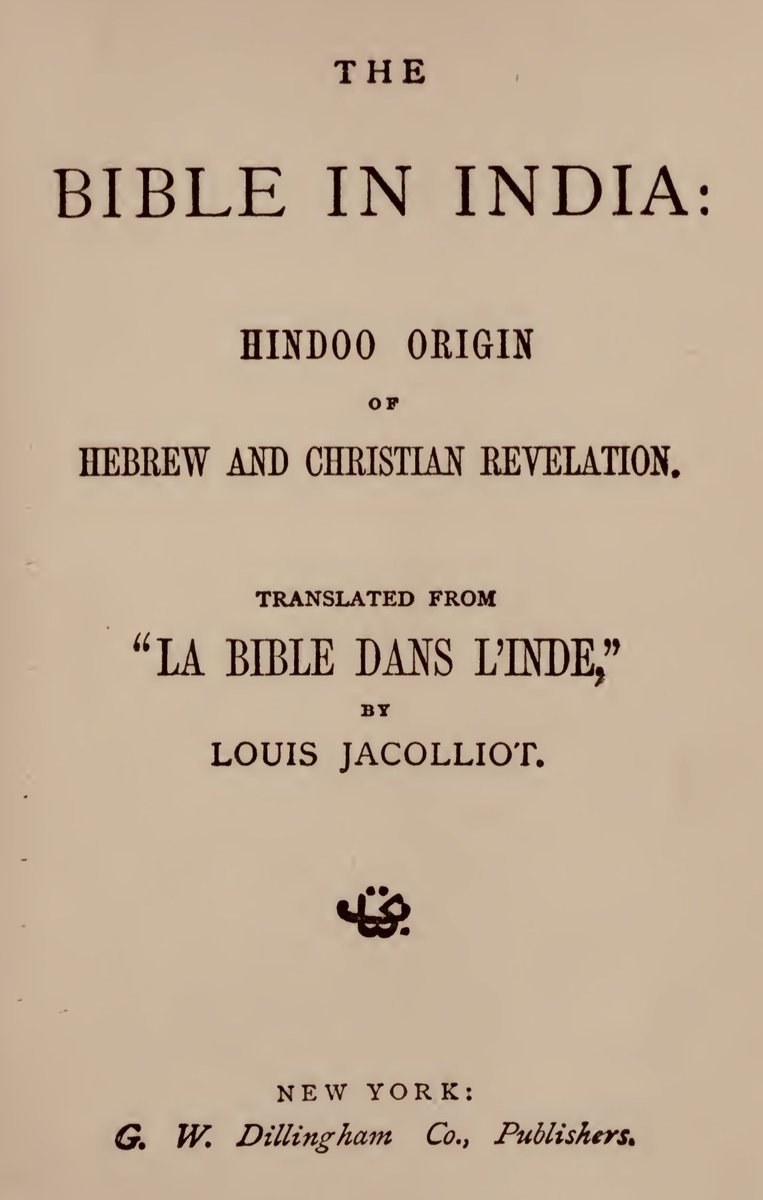 Did you know?? -According to French barrister Louis Jacolliot (1837 ...
