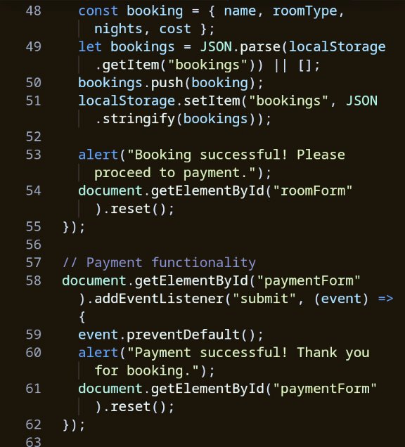 How To Build A Hotel Management System In Html Css And Javascript 1672