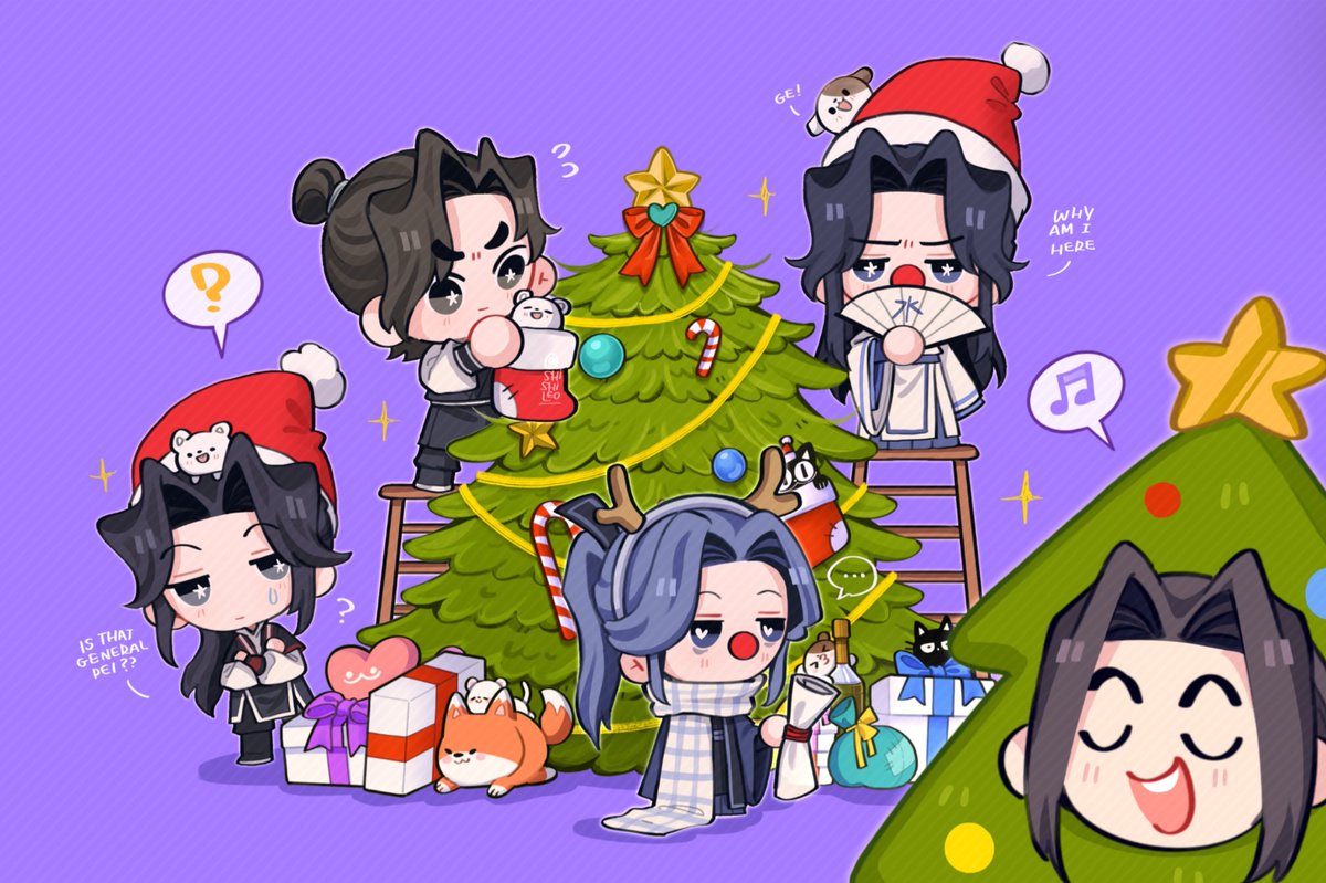 「Merry Christmas ! 」|Yamada Asaemon Shishige 🐈‍⬛のイラスト