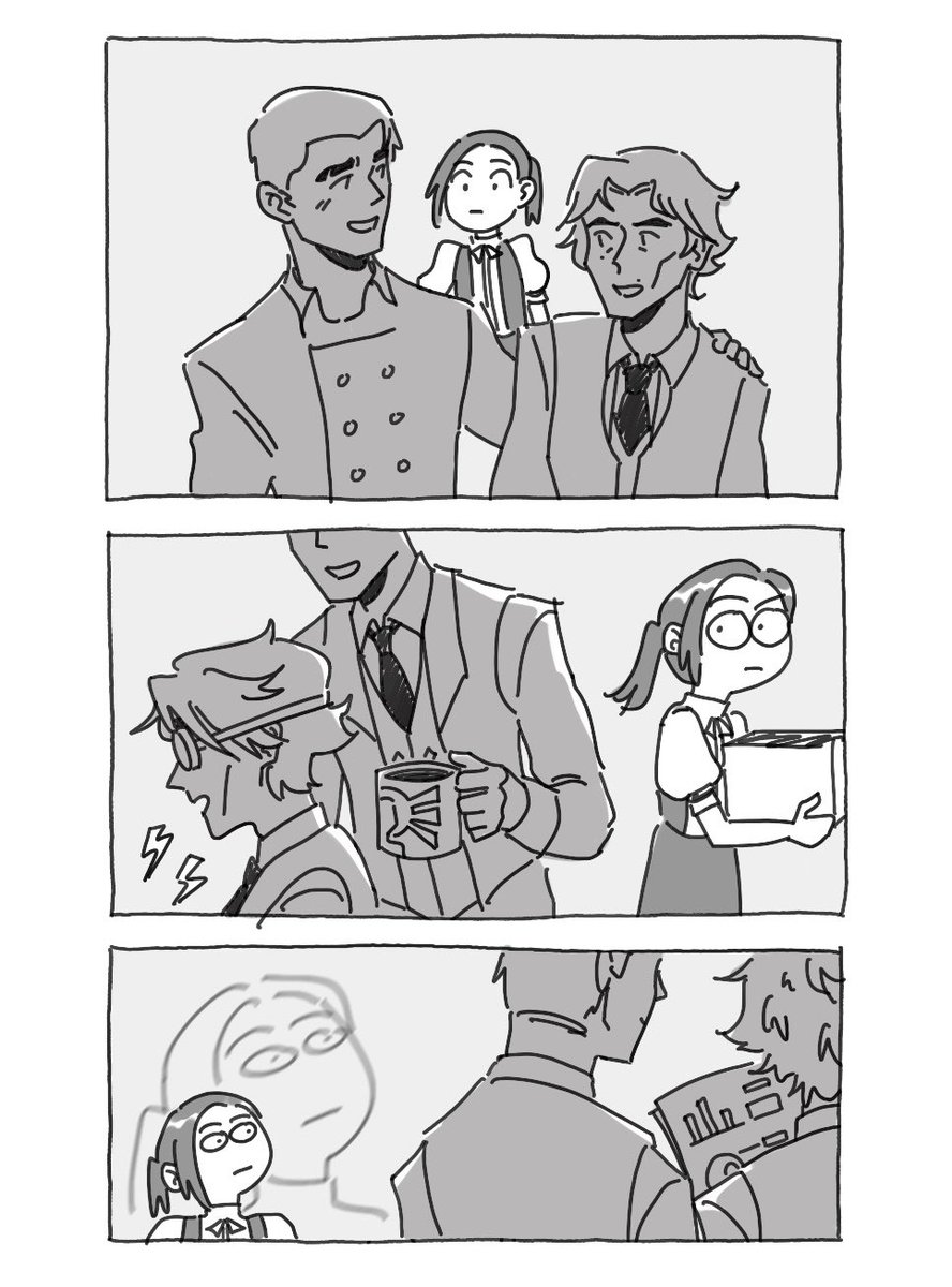 「one last doodle to close out the year 」yuniの漫画