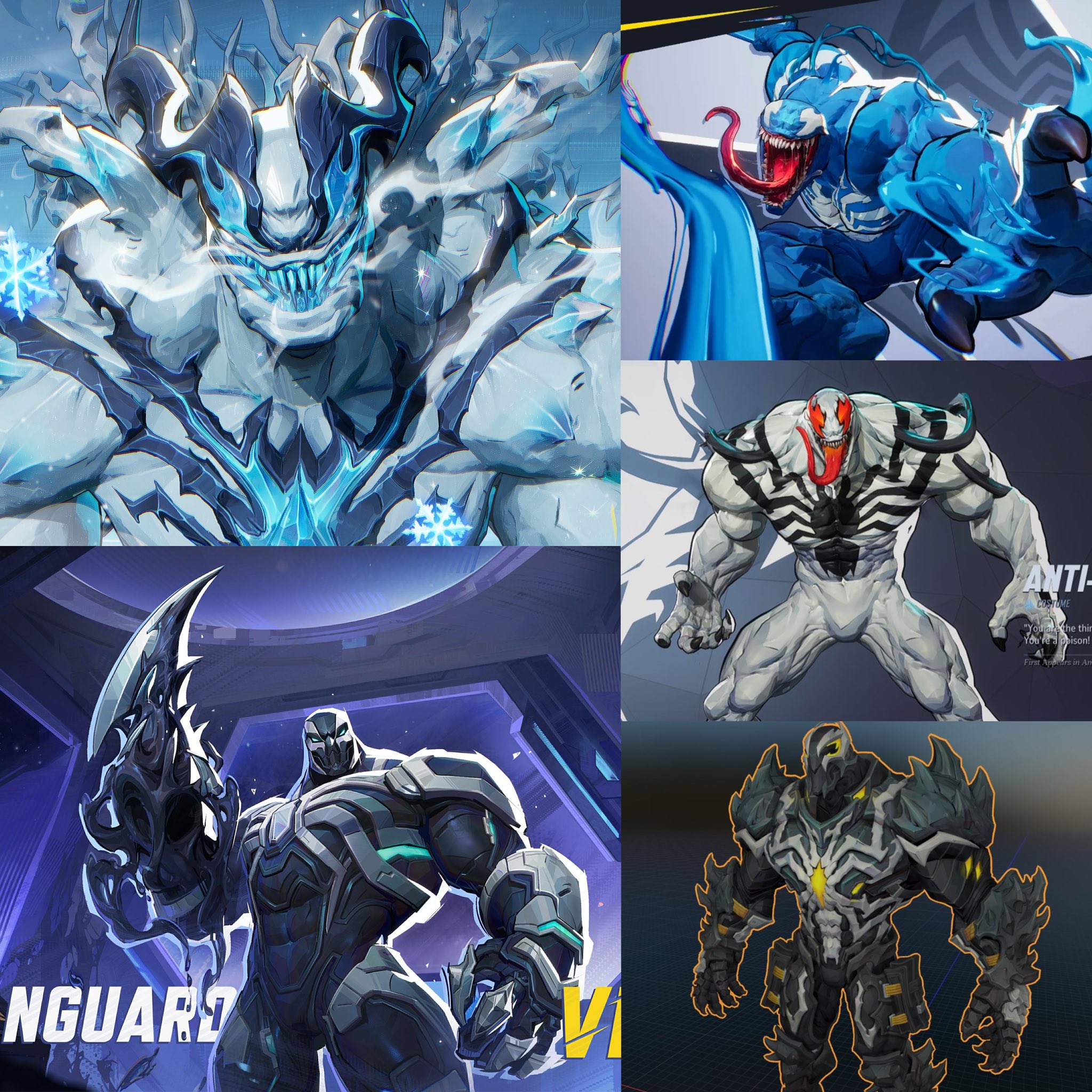 Poison Symbiote Venomverse: Poison Spider Man Character Design