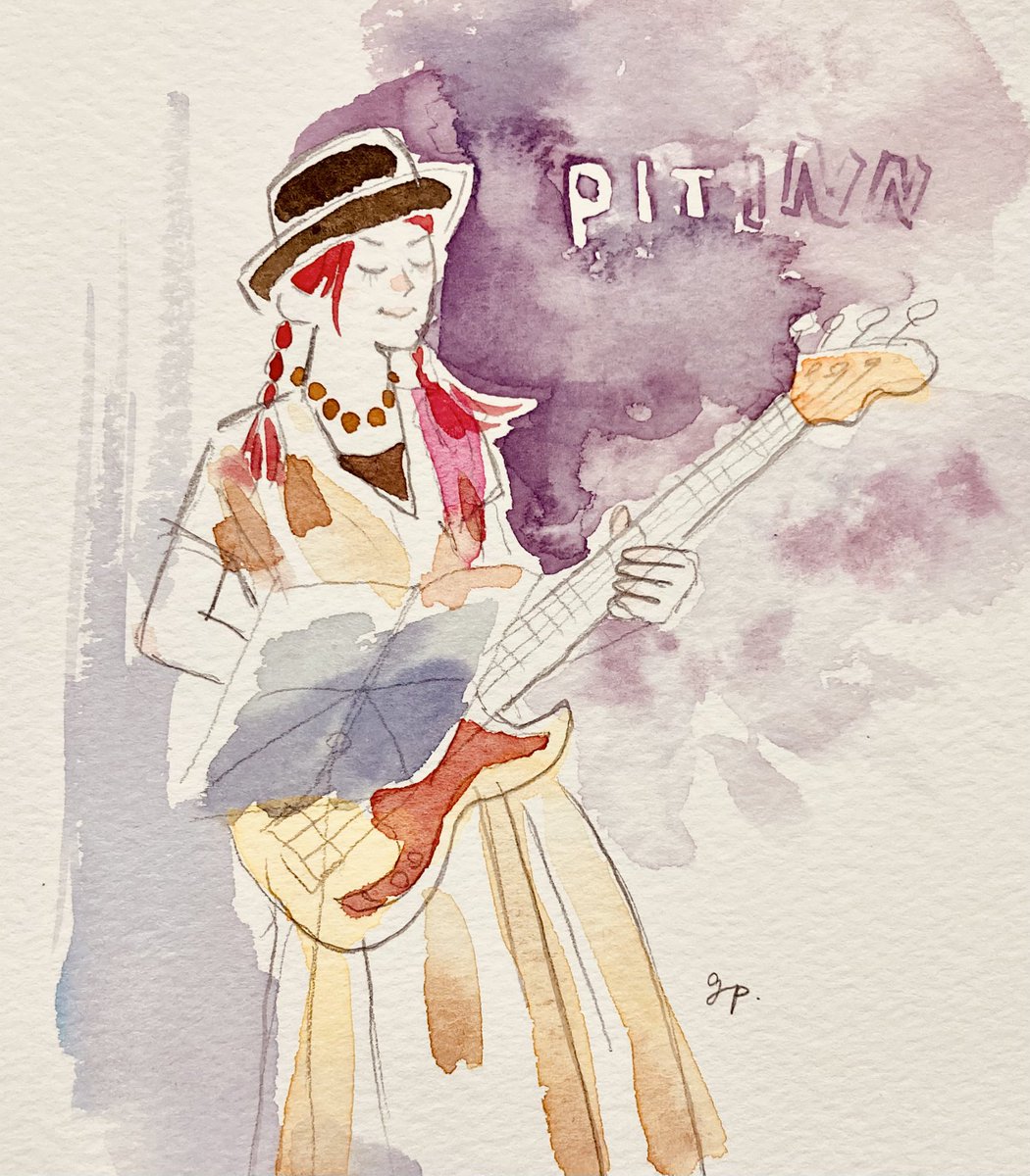 2024年自分が選ぶ今年の4枚ミュージシャン編 」|ganpukuのイラスト