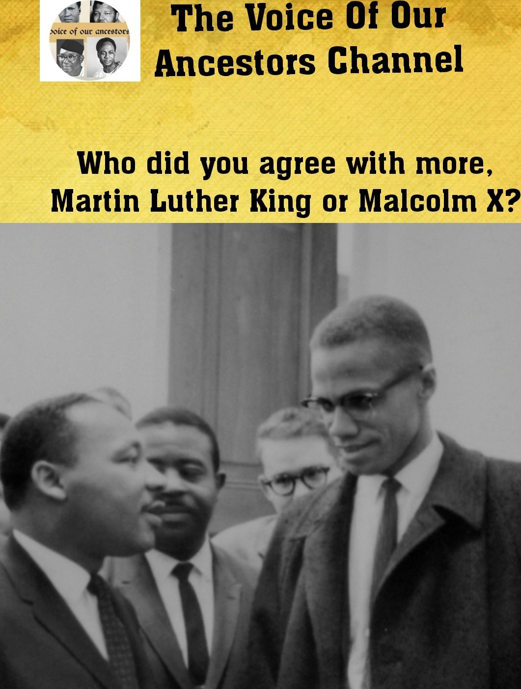 Malcolm X And Martin Luther King Debate People And Ideas: The Civil