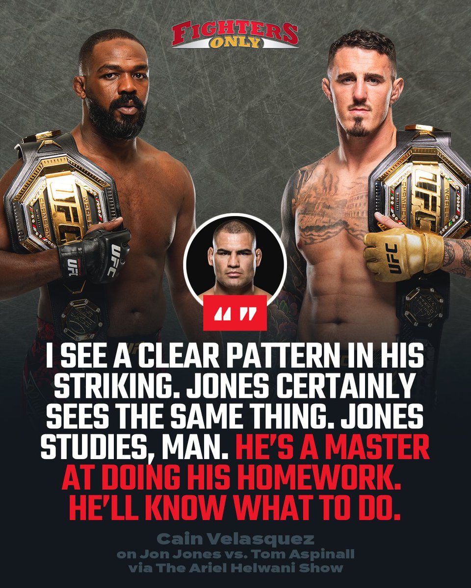 Cain Velasquez Vs Jon Jones Latest UFC Rankings Update: Cain Velasquez