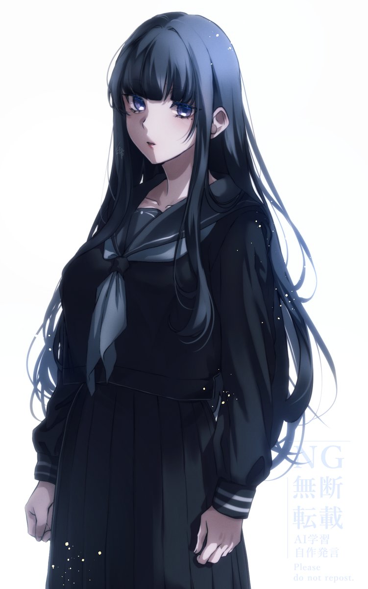 「鴉色の君 」|佳宵かよい(skeb募集中)のイラスト