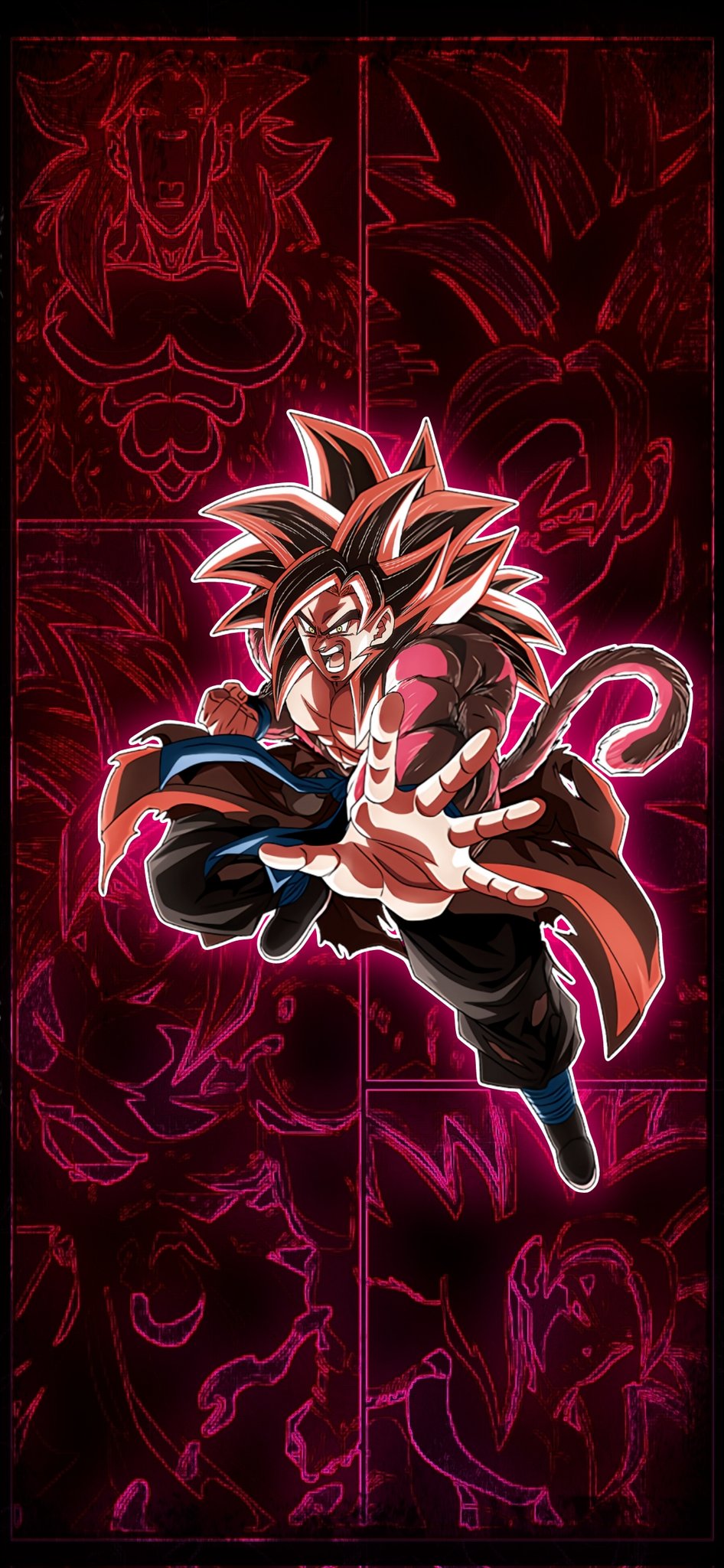 Limit Breaker Goku Wallpaper Goku SSJ4 Limit Breaker | DragonBallZ