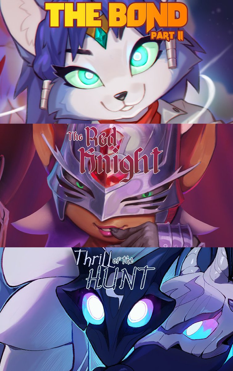 2025 is here, and so are new comics! - The Bond Part 2 (Krystal x Fox x ...