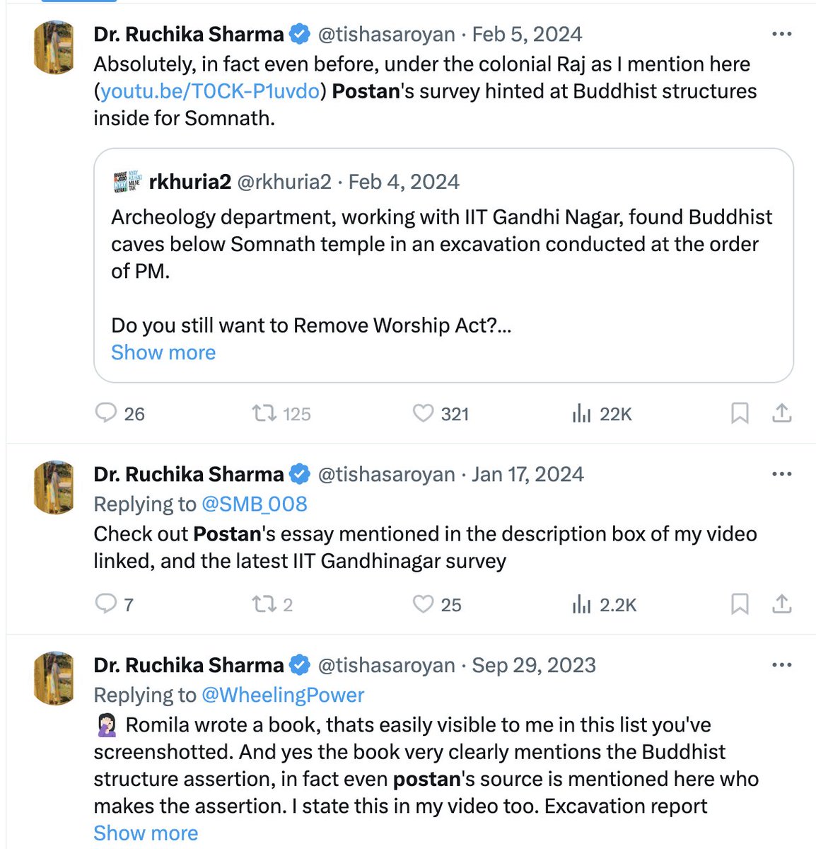 History is being fabricated right under our noses even today. Just a few days ago Ruchika Sharma ...