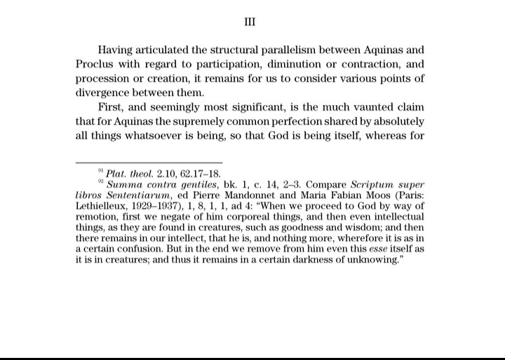 So, in his book "Thinking Being" Eric Perl persuasively argues that ...