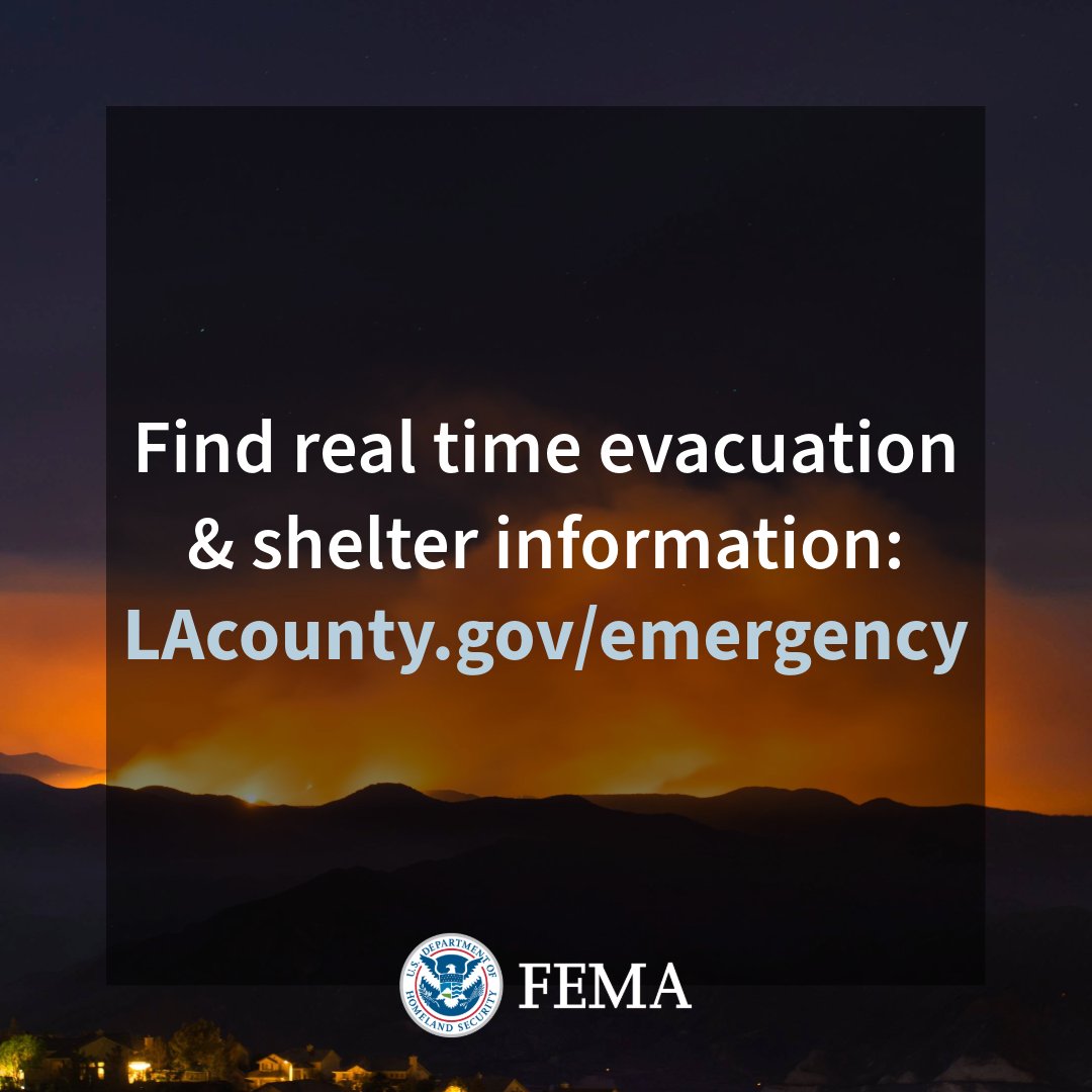 Fema Evacuation FEMA Emergency Preparedness Checklist Region 5/6