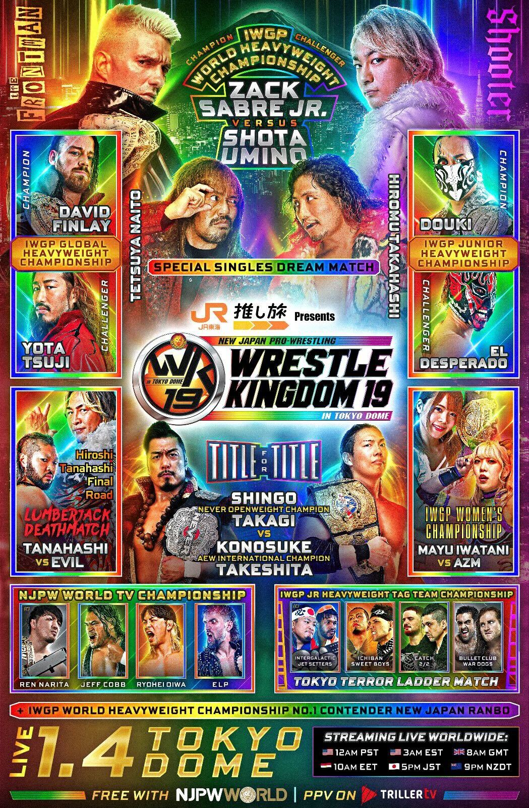 NJPW: «Wrestle Kingdom 19» Análisis y Predicciones | Superluchas