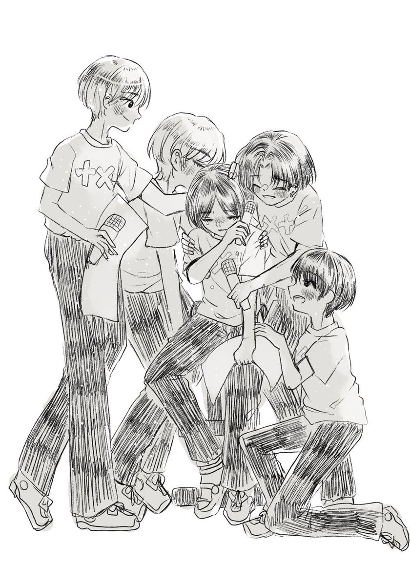 「赤髪猫ちゃんホログラムアクキー…残り1 デート漫画本…残り1 イラスト原画…残り1ずつ ツートンヘアポストカードセット…」伊咲ゆき🎠12/6 E02の漫画