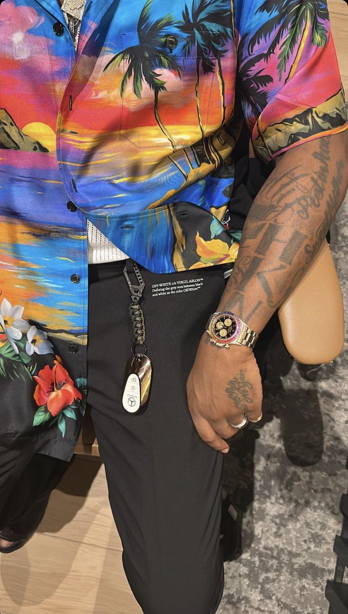 Davido Hand Tattoos