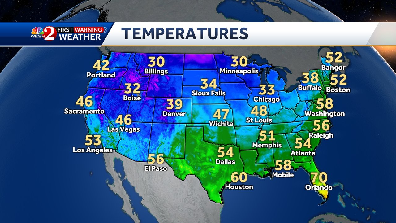 Mild Climates Usa U.S. Cities With Perfect Year Round Weather