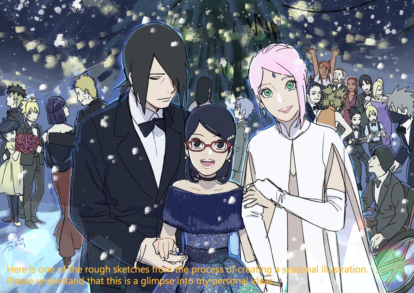 Uchiha Family Pic