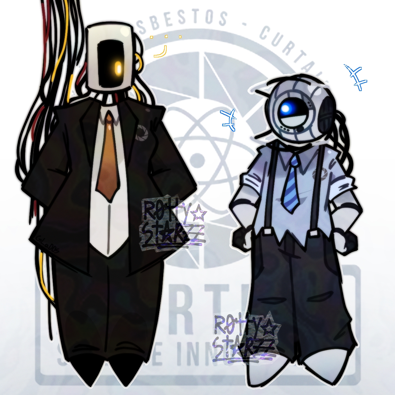 Glados And Wheatley Human Mesmerizing Portal 2 Animation: A Visual