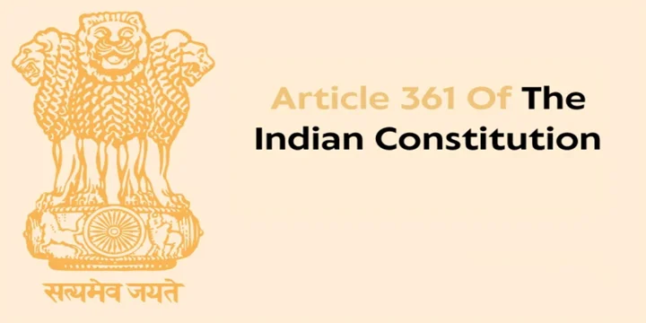 Article 361 of the Indian Constitution Article 361 of the Constitution ...