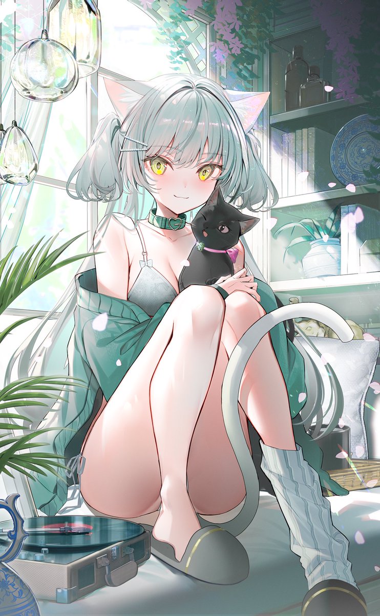 2024年自分が選ぶ今年の4枚創作とホヨバ! 」|河地りん@次GWﾃｨｱ_G-55bのイラスト