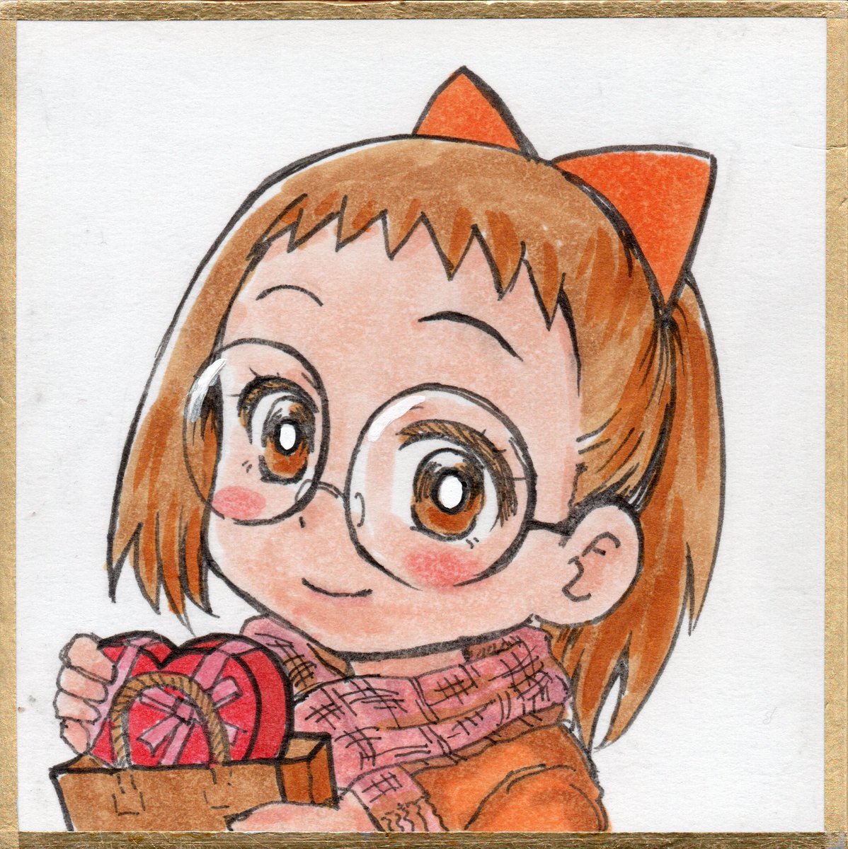 2024自分が選ぶ今年の4枚 ・やせたい阪口桂利奈 ・バレンタイン藤原はづき ・ダブルパロディの寿命が短いとわかって」くれじじ@C105月曜日 西な19bの漫画