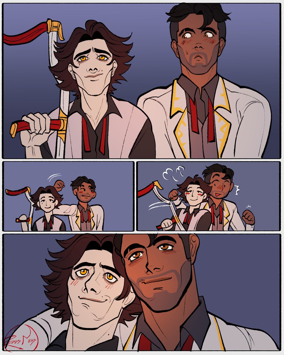 You're here.." ( Jayvik actors au ) #jayvik #Arcane 」ReddsMessの漫画