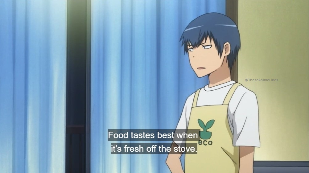 Toradora Ryuuji Quotes 41 'Toradora!' Quotes For Love Struck Anime