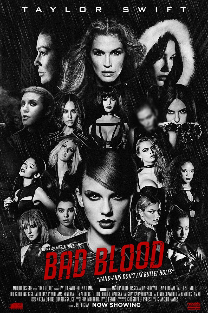 Bad Blood Entertainment Taylor Swift's 'Bad Blood' Music Video Cast: