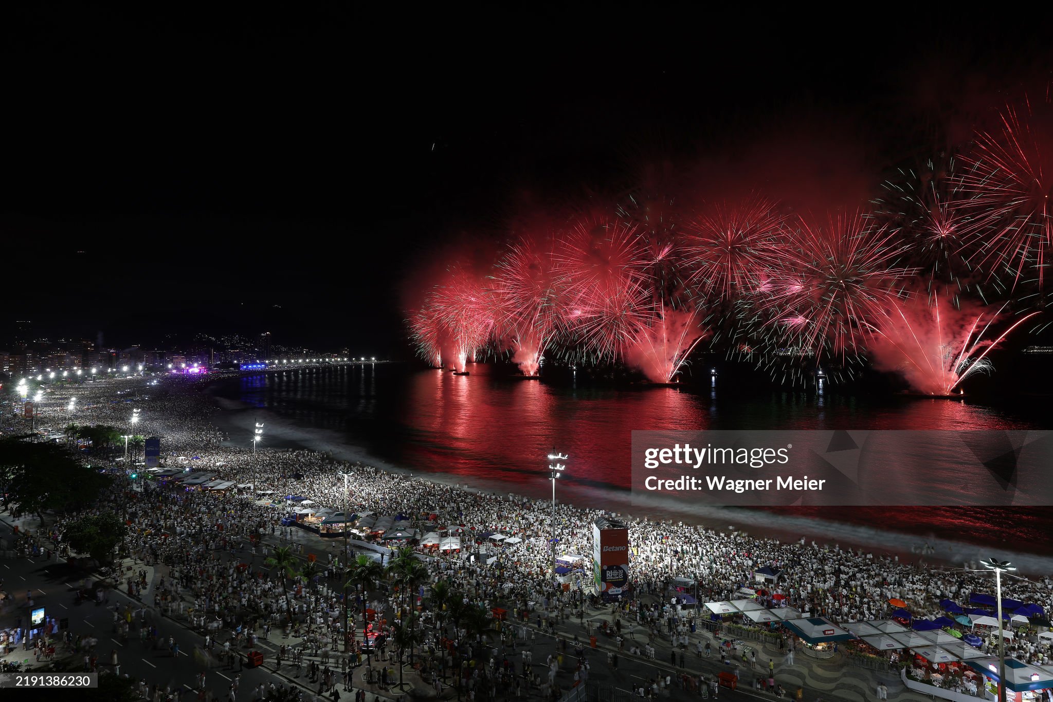 Copacabana Beach Night