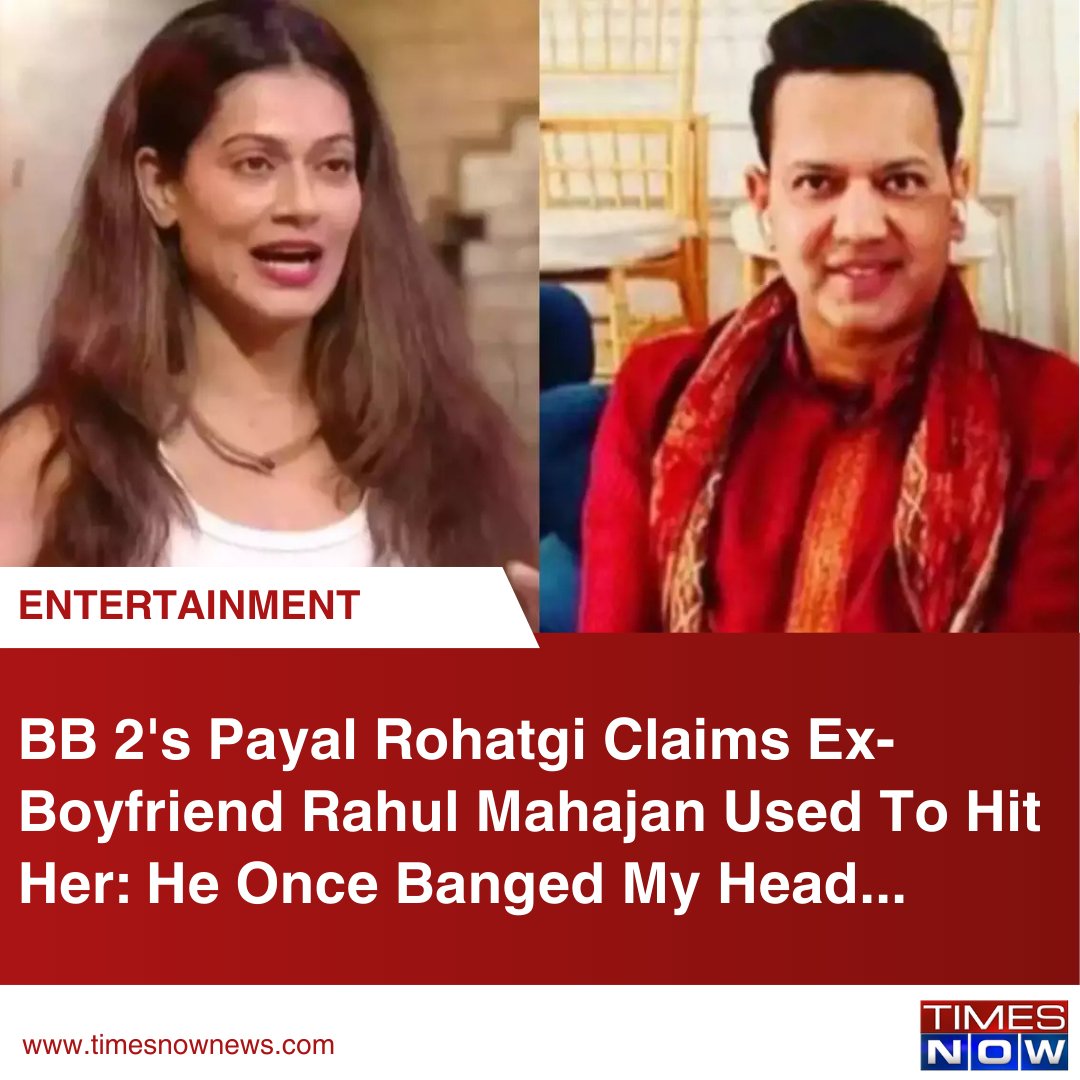 Payal Rohatgi And Rahul Mahajan
