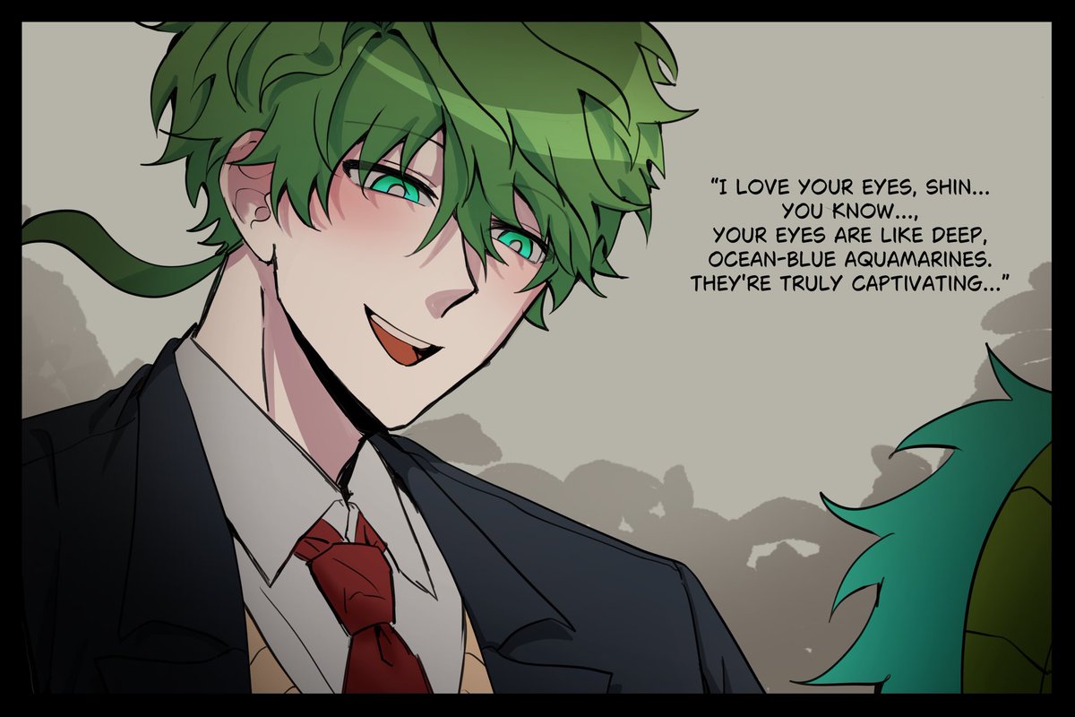 #yttd #soushin Shin by @Peshornine 🥺💕💕💕 (Shin so beautiful 😔💕)