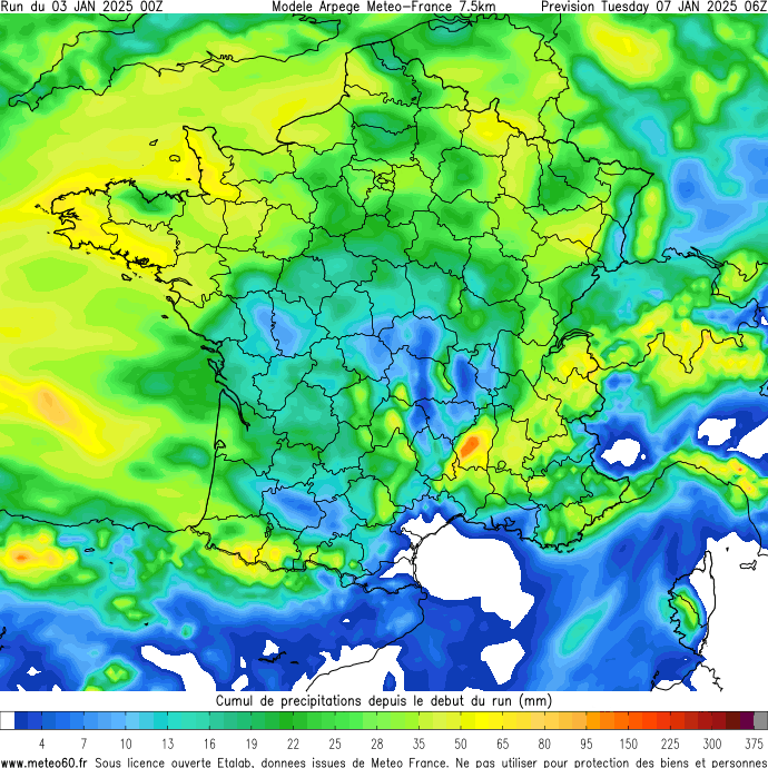 Relevés météo jour par jour de Châlons en Champagne Vatry - Météo60